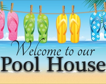 Welcome to our pool | Etsy