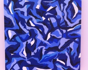 Items similar to Feeling blue print on Etsy