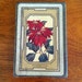 Vintage No. 130 Marguerite Playing Cards Gold Edges Linoid