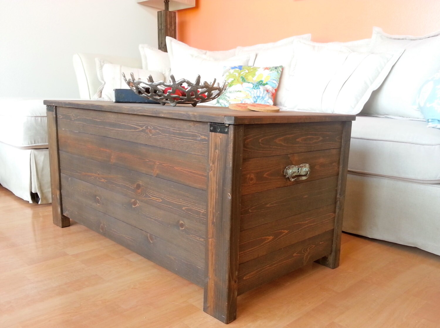 Rustic Wood Chest
