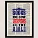 Doctor Who Print Quote Books The Best Weapons In the World