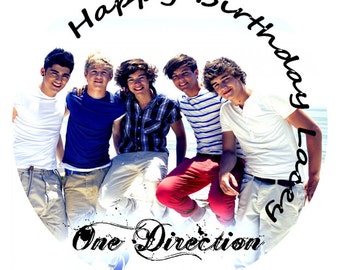 Popular items for 1d cake topper on Etsy