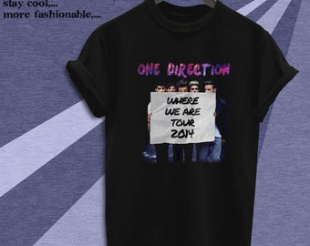 One Direction Shirt 1Direction Shirt 1D Shirt Where We are Tour 2014 NP-2
