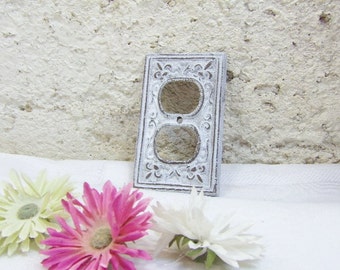 Ornate Pink Outlet Cover/Double Switch Cover/Single Switch