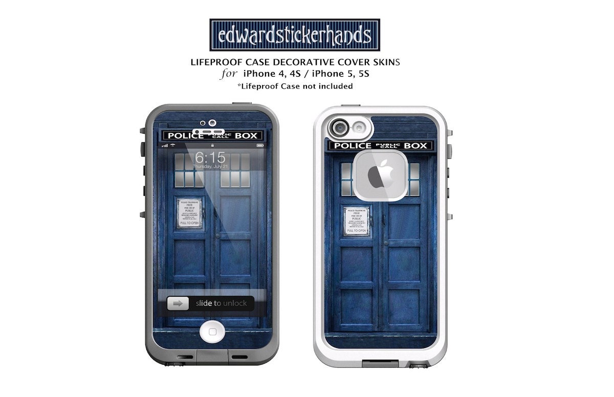 Lifeproof Case Police Public Callbox Decorative Cover Skin