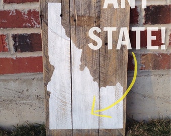 Popular items for state sign on Etsy