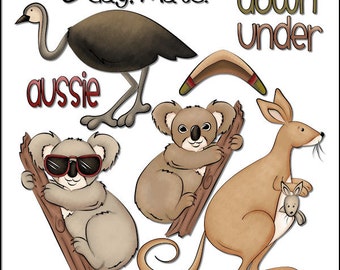 Koala clipart | Etsy