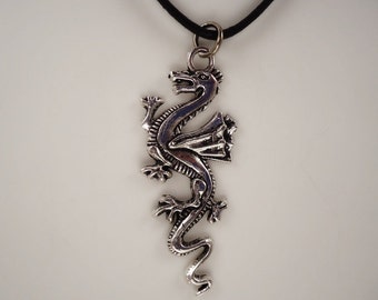 Dragon Necklace for Men and Boys Draco Dragon Jewelry Pendant Necklace