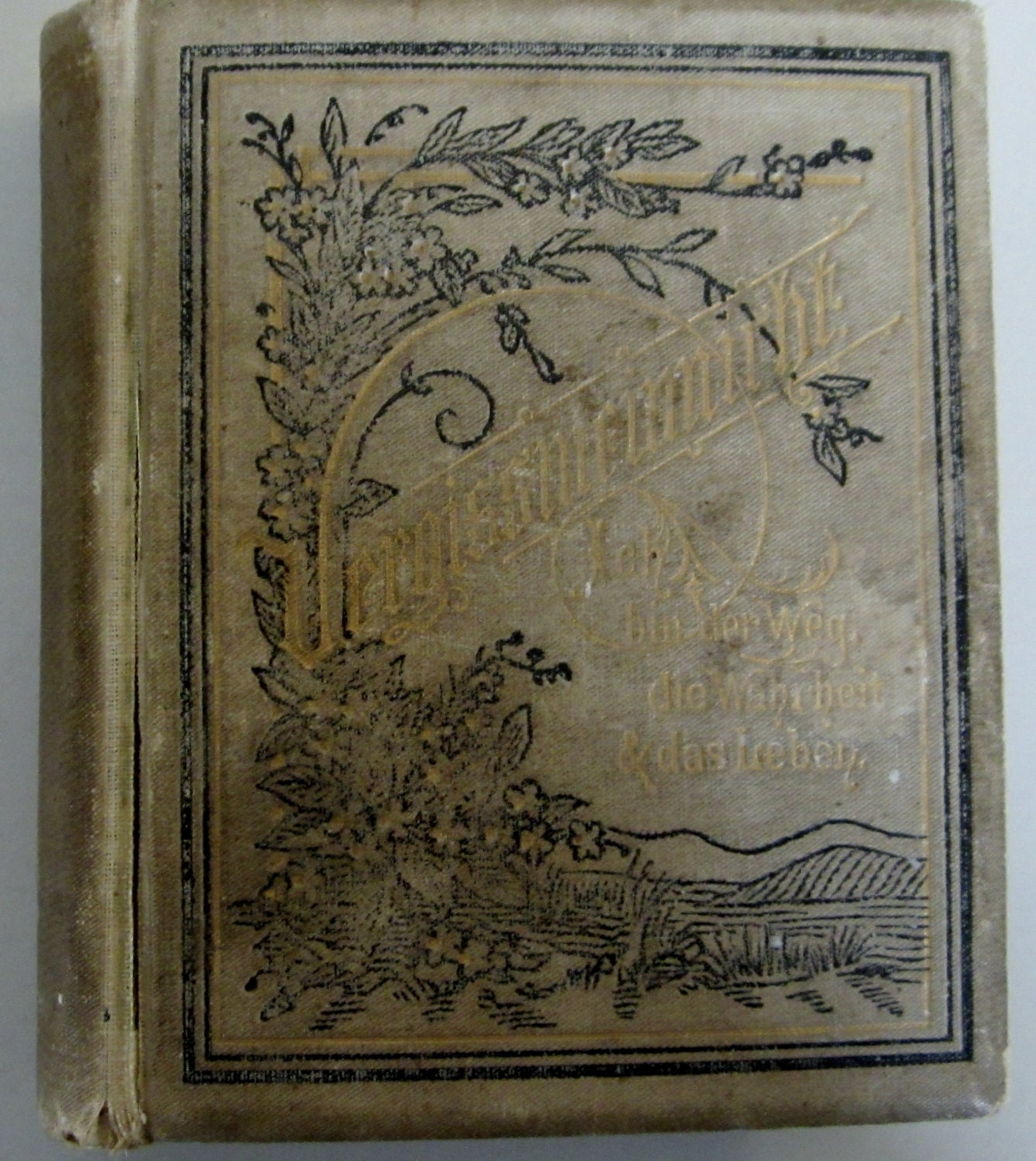 Book-Rare German Antique Title: Vergissmeinnicht Ich bin der