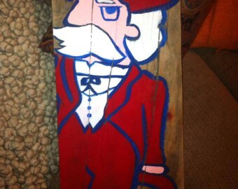 Wood Painted Colonel Reb