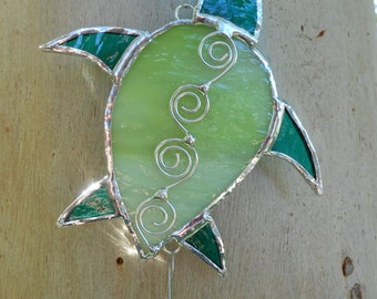 Popular items for stained glass turtle on Etsy
