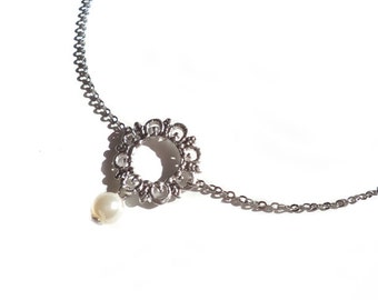 Parel ketting | Etsy