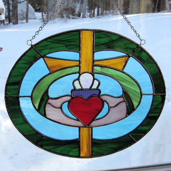 Celtic Stained Glass Windows Patterns