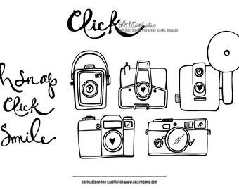 Popular items for camera outline on Etsy