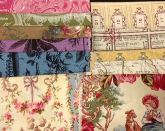 Popular items for victorian fabrics on Etsy