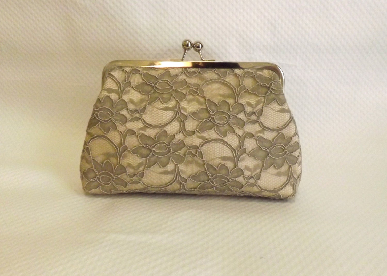 Bridal Clutch Wedding Clutch Beige Bridal Clutch Wedding