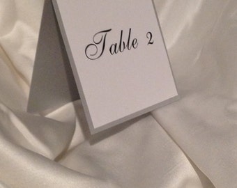 5x5 table numbers | Etsy