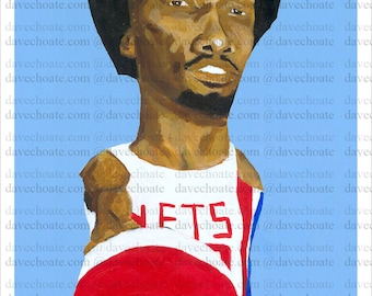 Julius erving | Etsy