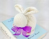 Items similar to Knitted Alpaca Wool bunny, Plush bunny, Easter bunny ...