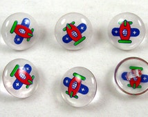 Popular items for airplane buttons on Etsy