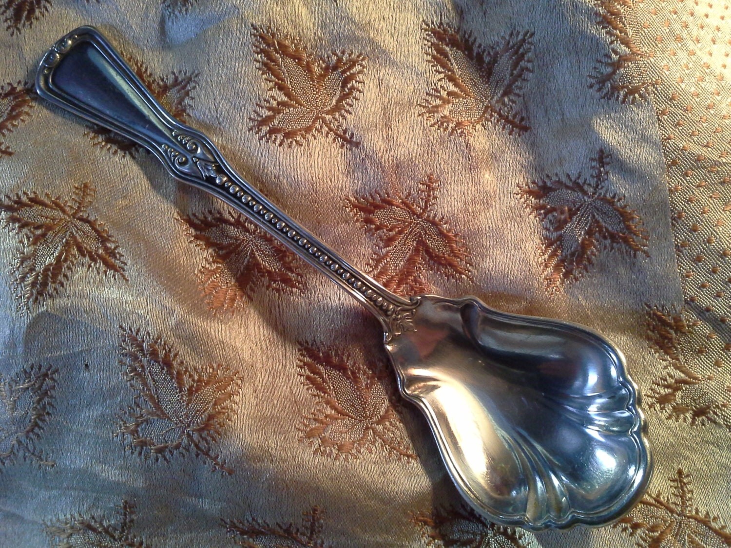 Reed & Barton Silver Plate Sugar Shell 1900 “La Mode” Austin Jackson ...