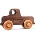 three wooden TOY CARS an all natural keepsake gift set for