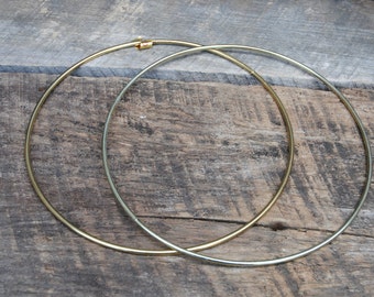 Popular items for round metal rings on Etsy