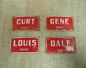Popular items for mini license plate on Etsy