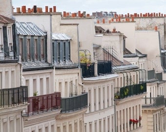 Paris Photography Pink Building in Saint by ParisianMoments