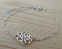 Unique rose bracelet related items | Etsy