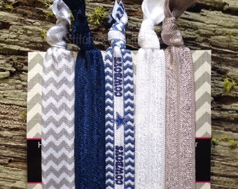 12th Man Seattle Seahawks Hair Tie Set by StitchesToBritches