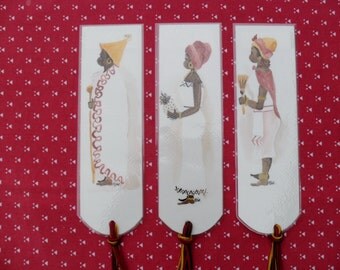 African bookmark | Etsy