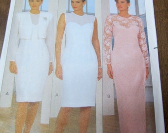 Women's formal dress pattern, Butterick 4376 Butterick pattern, Nicole ...