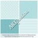 Beach digital papers AQUA SEA PATTERNS teal