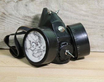 Skull gas mask | Etsy