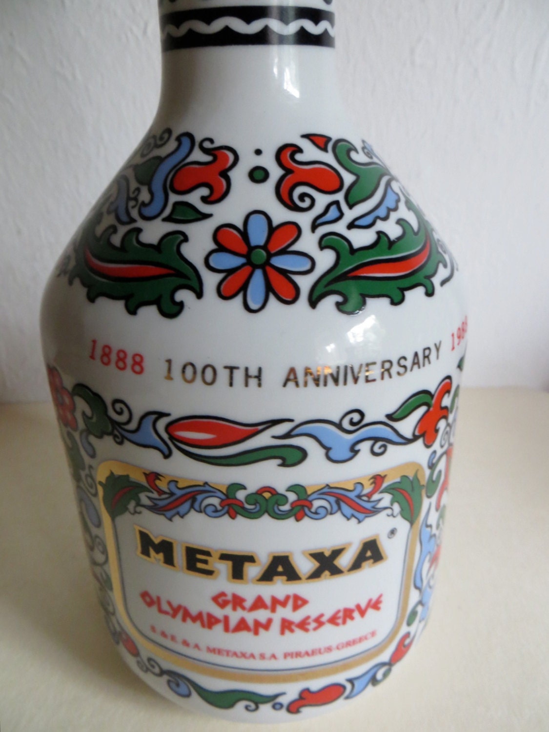 Metaxa decanter jubilee edititon 1888-1988 – Haute Juice