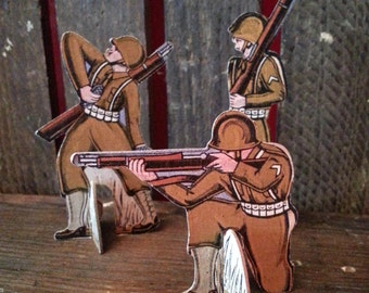 Popular items for vintage toy soldiers on Etsy