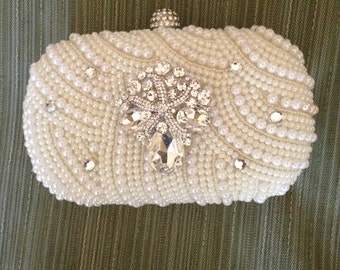Rhinestone clutch | Etsy