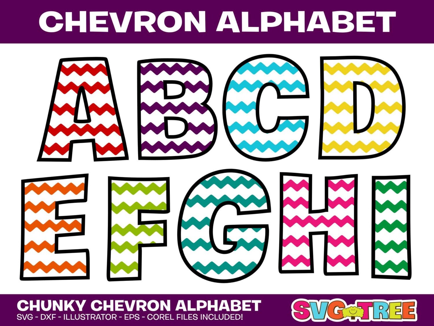 Chevron Letter B Clip Art