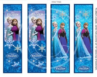 Popular items for elsa bookmark on Etsy