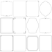 Clipart Frames and Page Borders 2 Instant Download 24