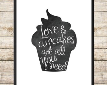 Popular items for cupcake chalkboard on Etsy