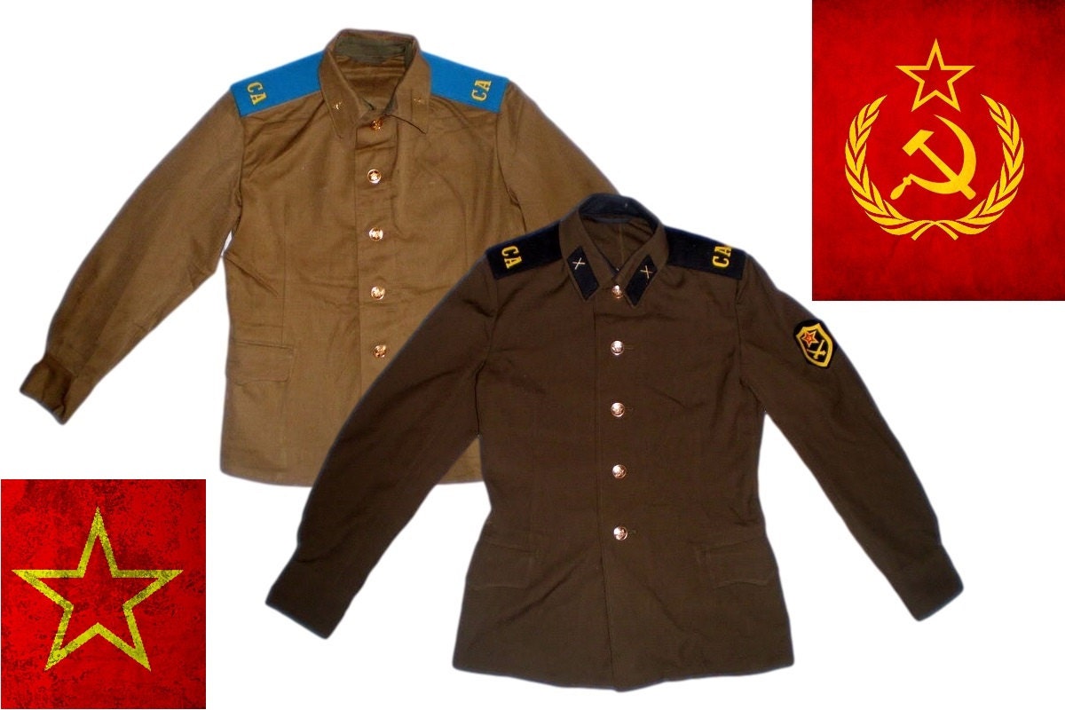 Vintage USSR CCCP soviet field combat jacket by ChevaldeGuerre