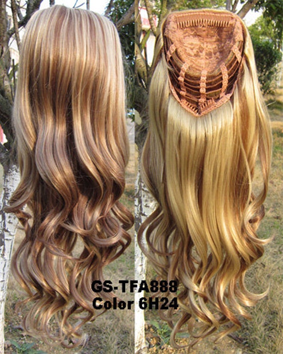 34 Half Hair Wigsbody Wave Hair Extensions By Yourhair18 On Etsy