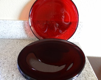 Vintage red ruby | Etsy