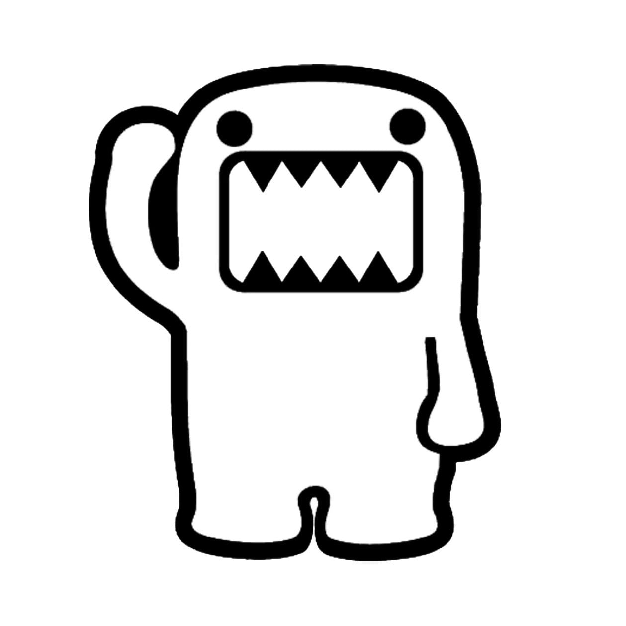 Domo Decal Sticker