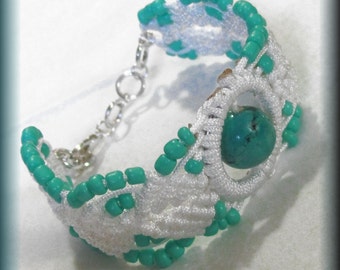 Micro Macrame Eternal Wave Bracelet Tutorial. Easy to Follow