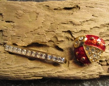 Popular items for rhinestone ladybug on Etsy