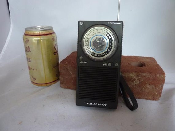 Vintage Radio Shack AM FM TV and Weather Transistor by Volkskid