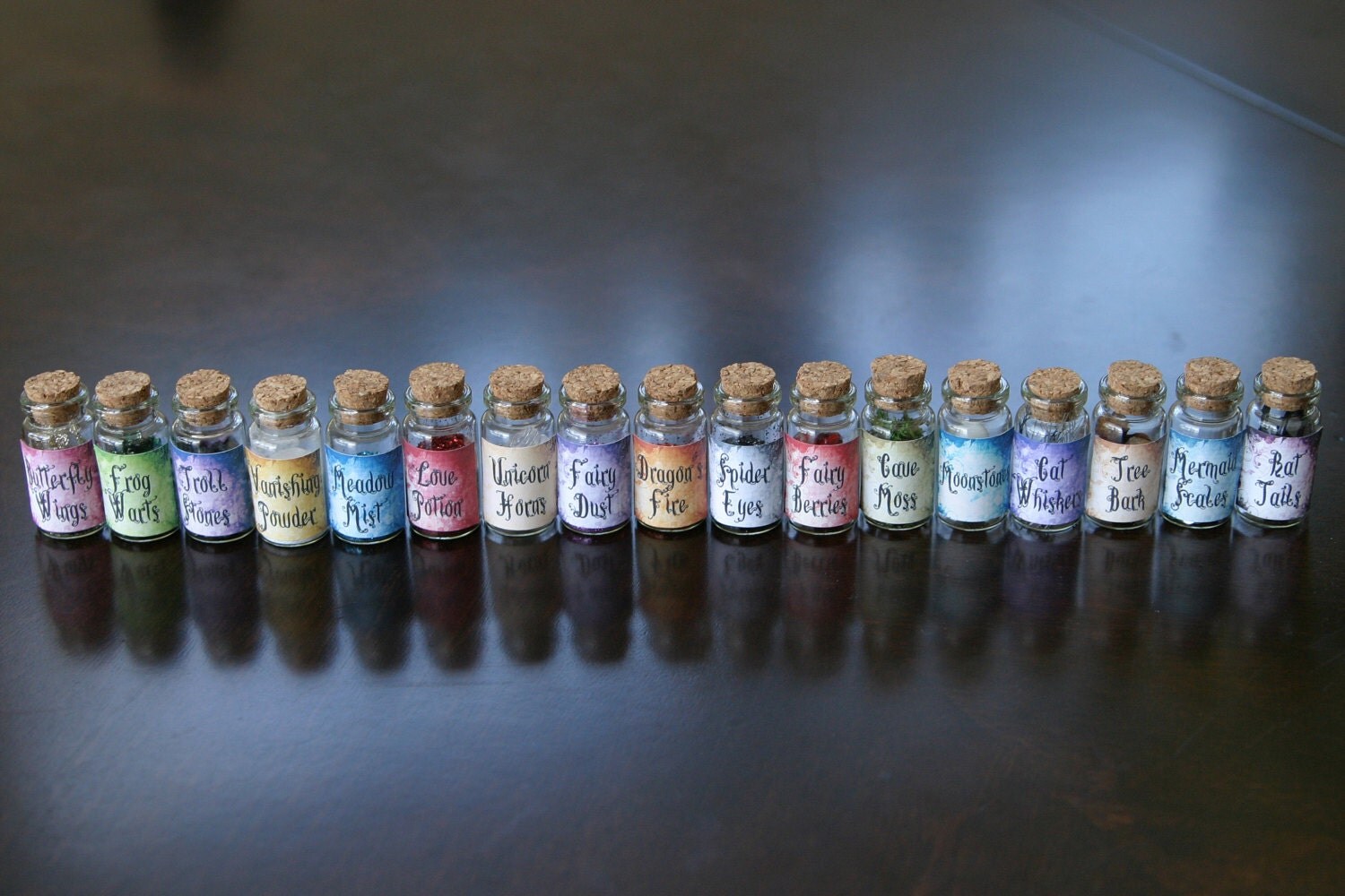 8 Bottles Of Magic Ingredients By FrolicFavors On Etsy 8 Bottles Of Magic Ingredients By FrolicFavors On Etsy